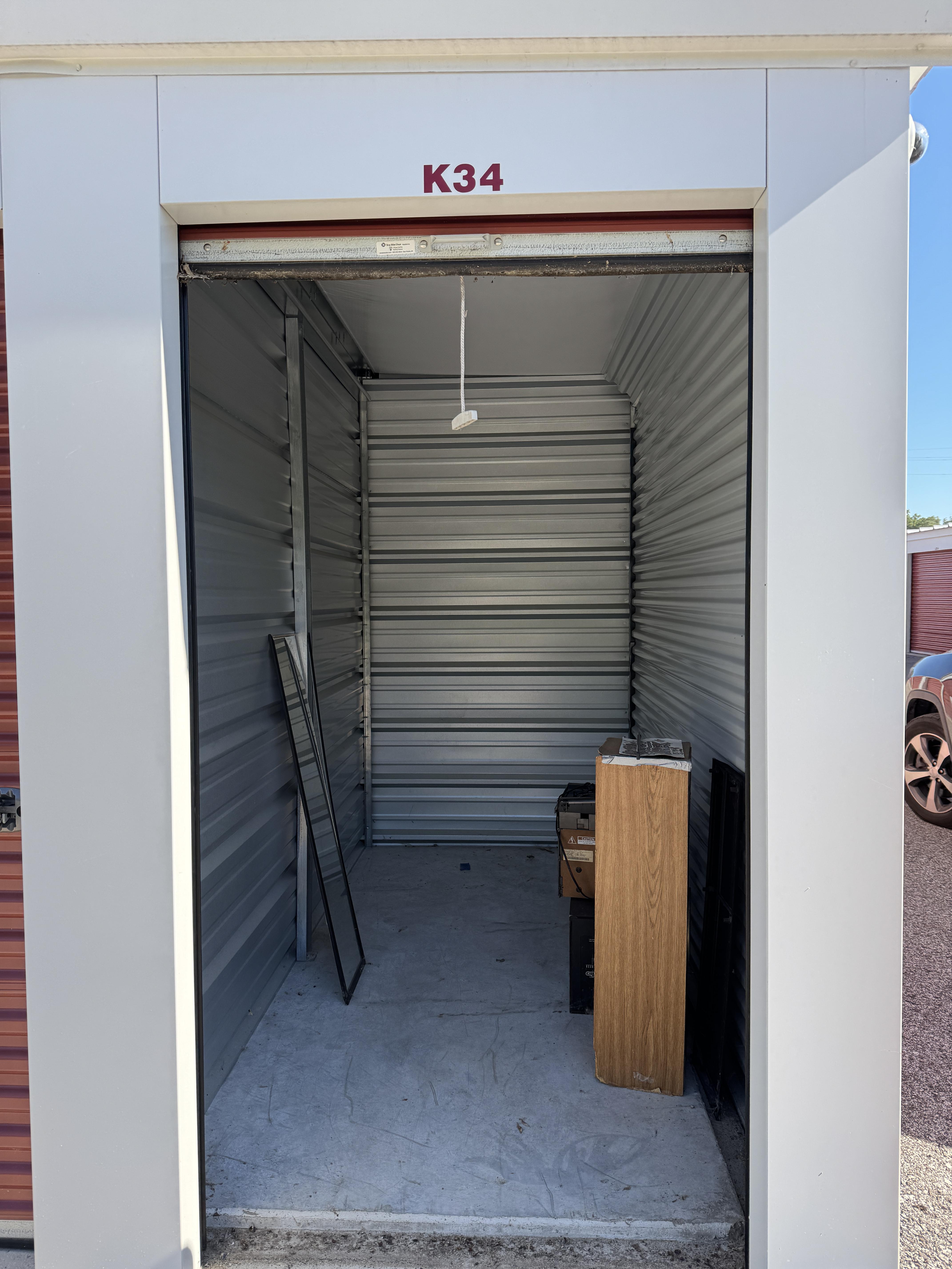 Unit K34 - Muskegon, Michigan | A Plus Storage Muskegon | BID13