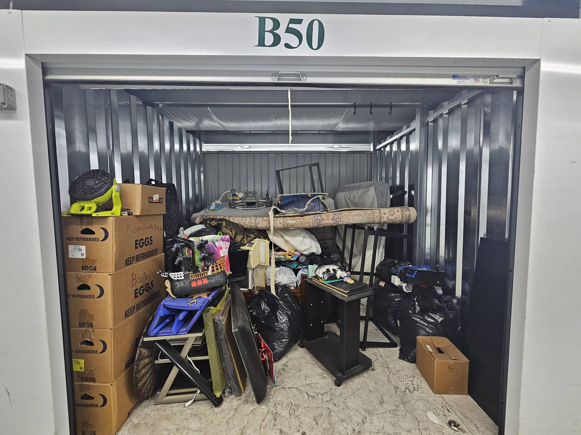 Unit B50 - Newburgh, New York | Newburgh City Self Storage | BID13